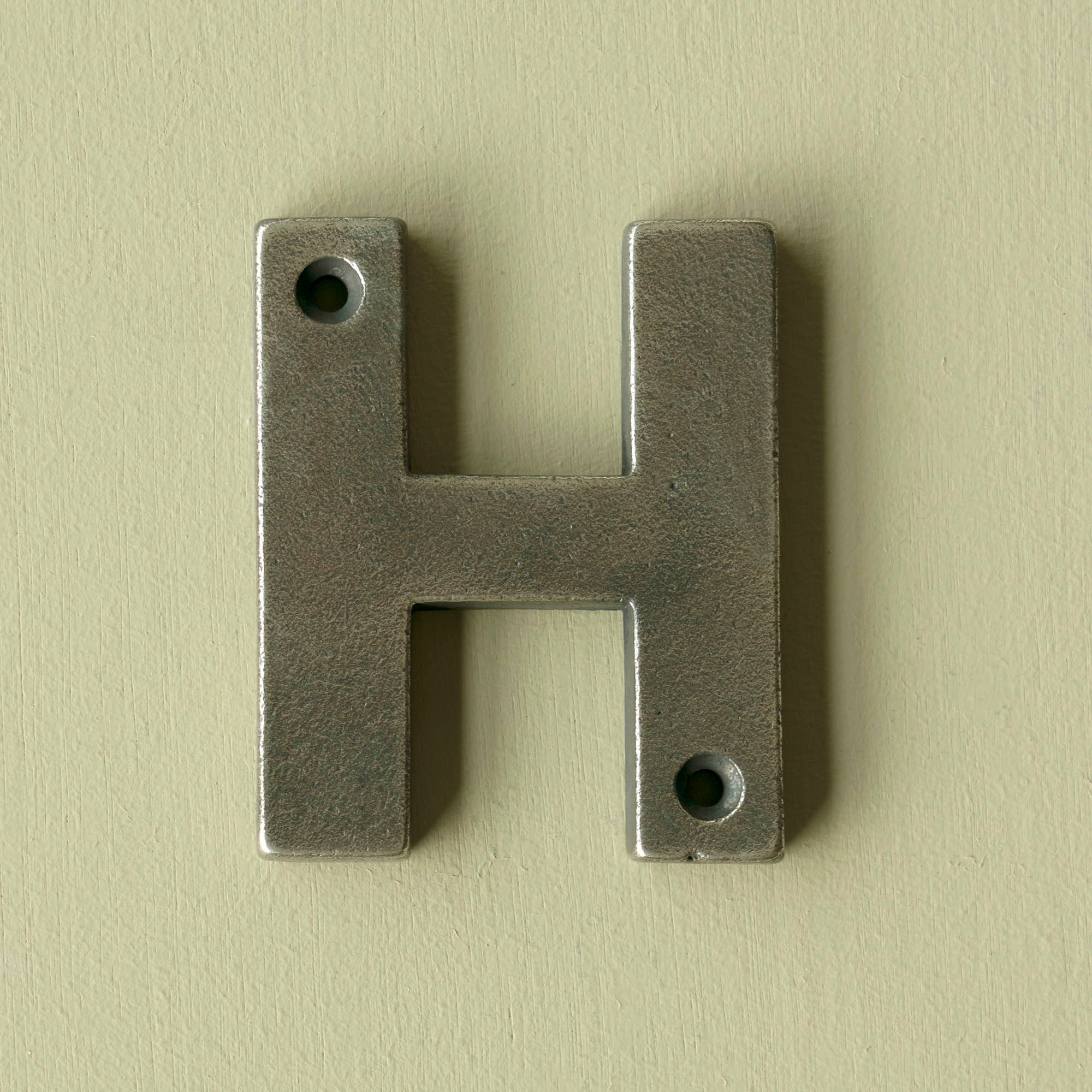 Antique Pewter House Door Letters for Front Door A - Z Grey Front Door ...