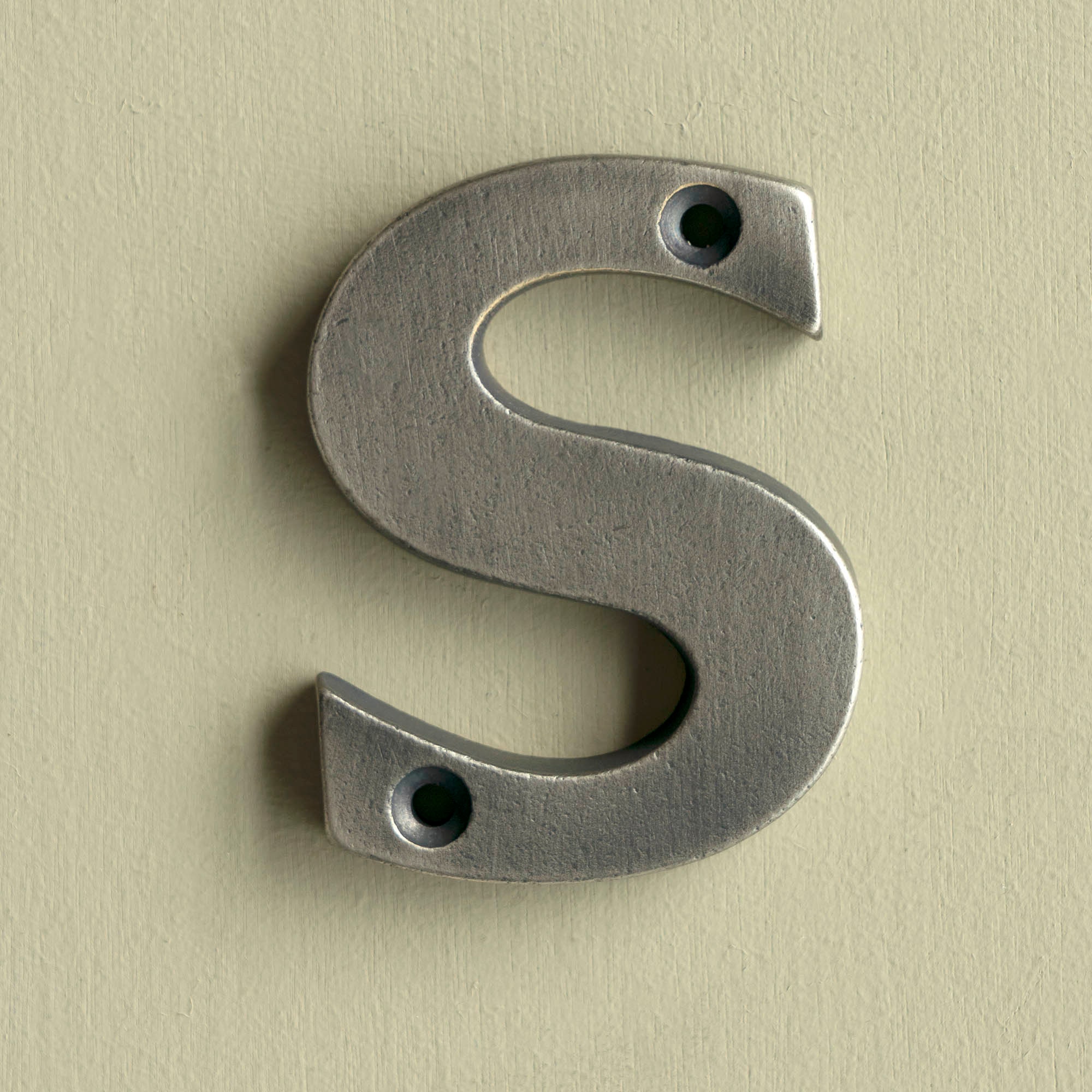 Antique Pewter House Door Letters for Front Door A - Z Grey Front Door ...