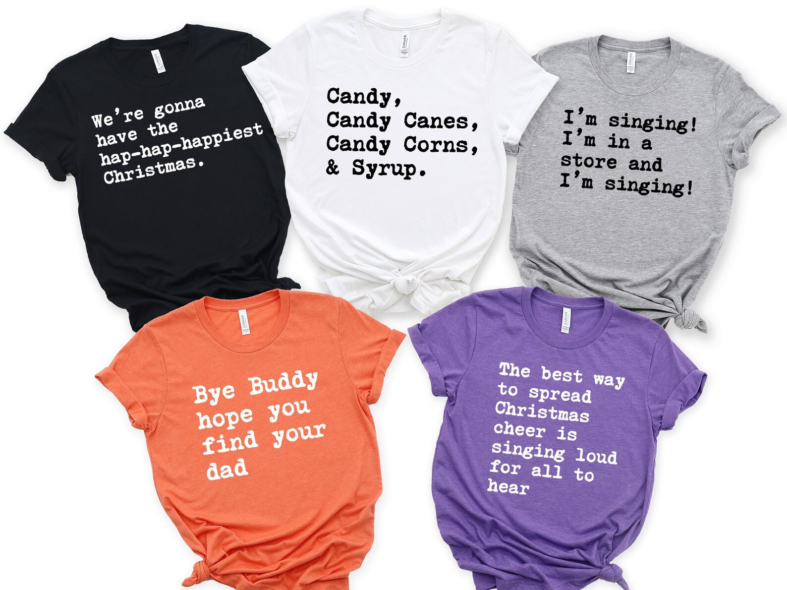 Elf Movie Shirts Elf Quotes Elf Movie Quote Shirts Family - Etsy