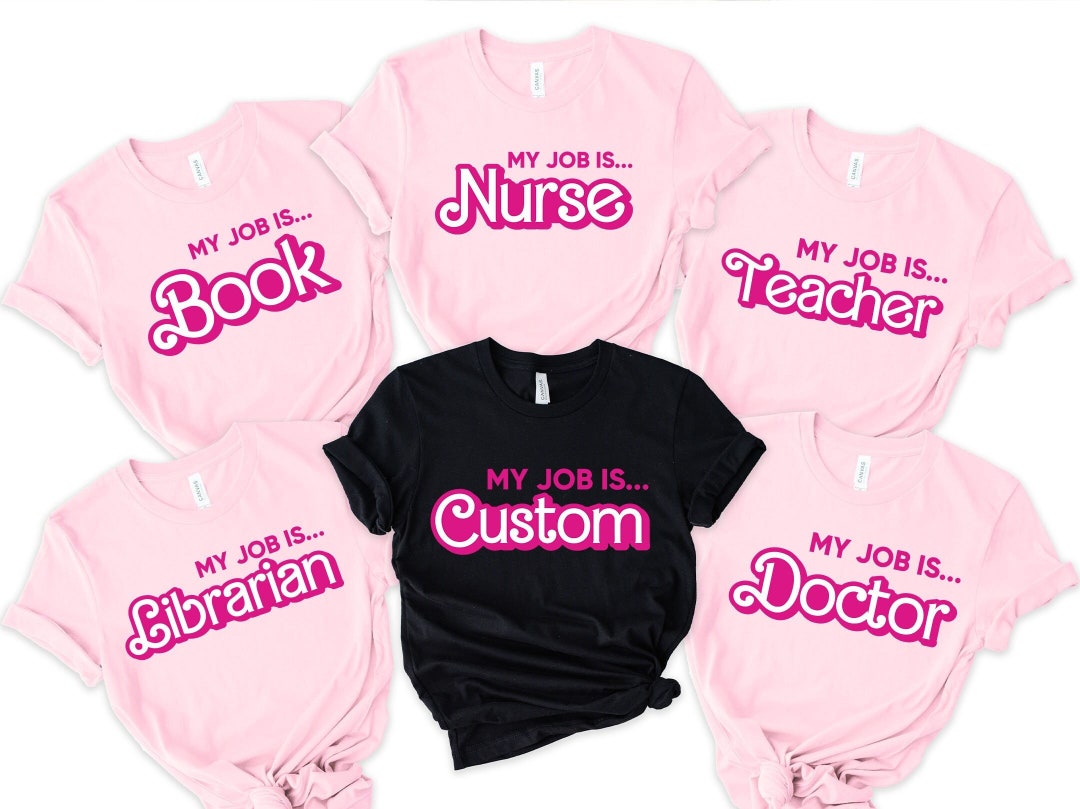 Custom My Job is Shirt, Personalized Your Job, Custom Jobs T-shirt ...