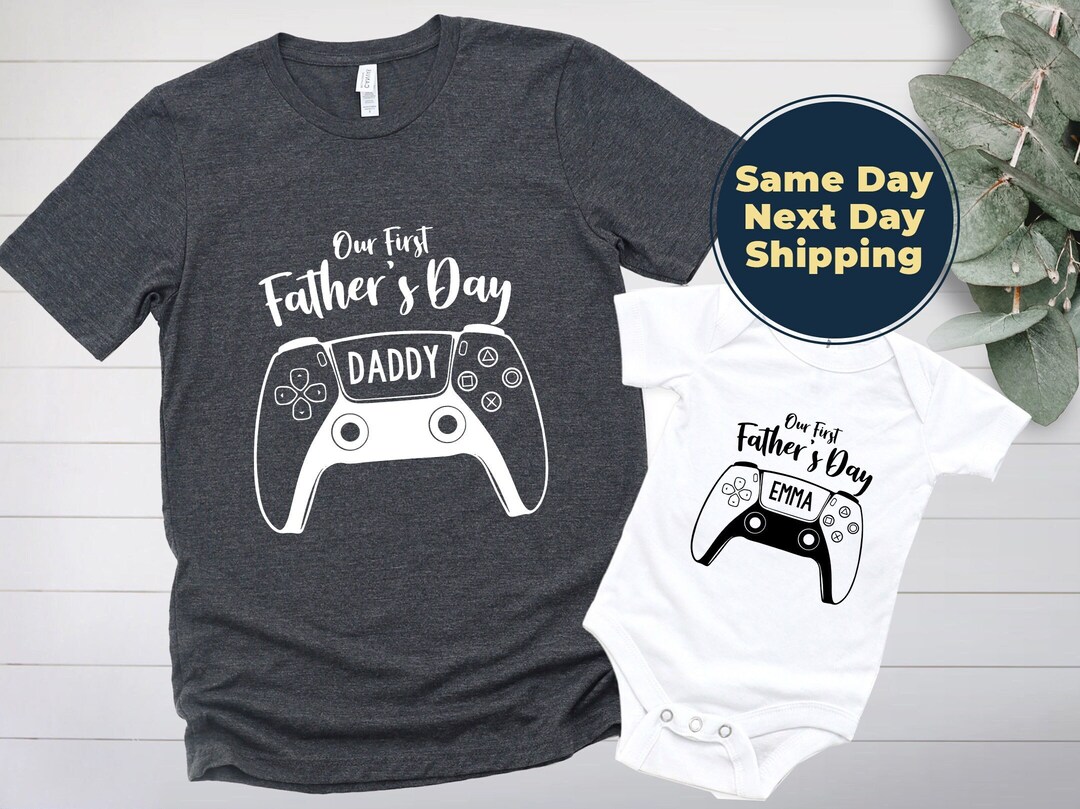 Our First Father's Day Gamer Gift, First Fathers Day Personalized ...