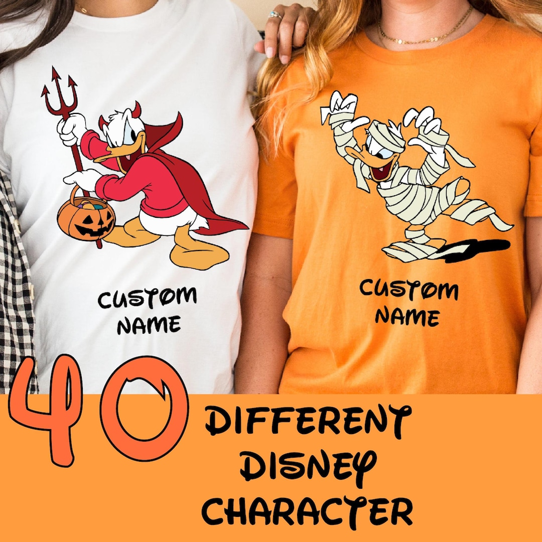 Custom Mickey Mouse and Friends T-shirt Personalized Disney Tee Classic ...