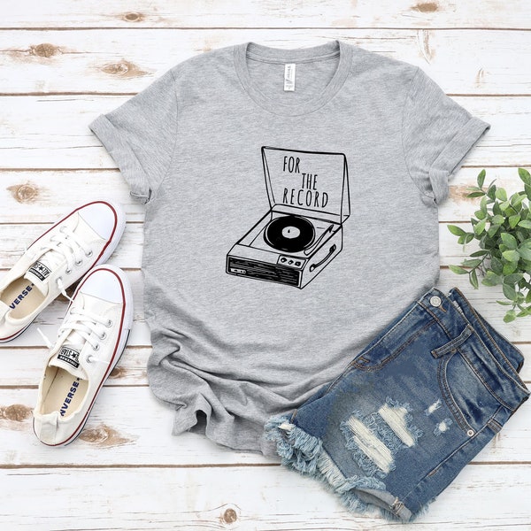 Record Player Shirt - Etsy