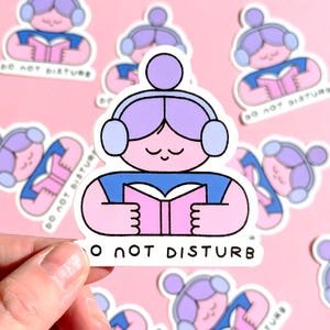 Do Not Disturb Sticker - Etsy
