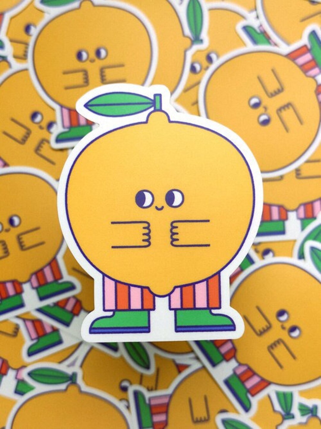 Lemon Friend Sticker - Etsy