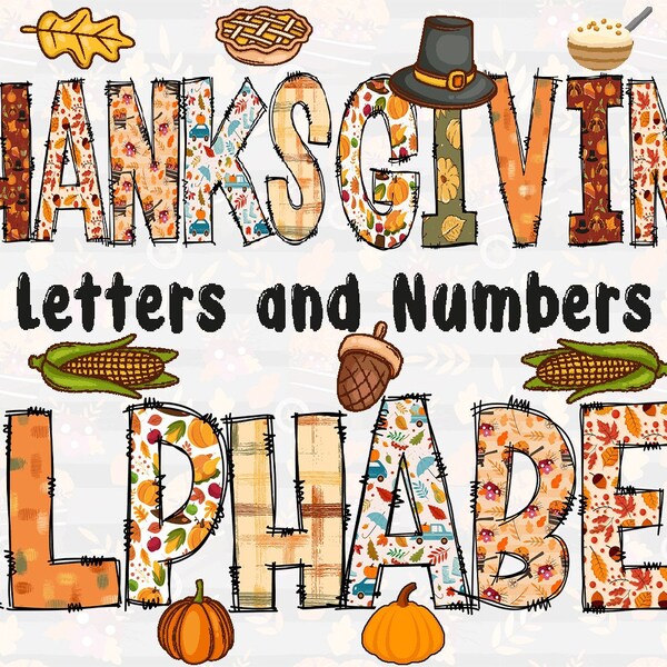 Thanksgiving Letters - Etsy