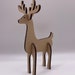 Reindeer Personalised 3D Christmas Card. DIY Pop up Letterbox Gift ...