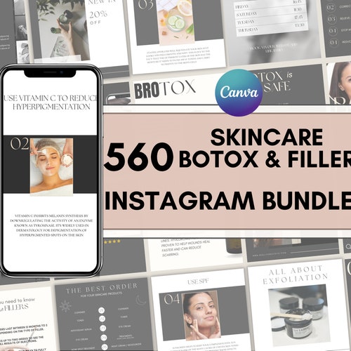 Botox Template Bundle Botox and Filler Templates Pack - Etsy