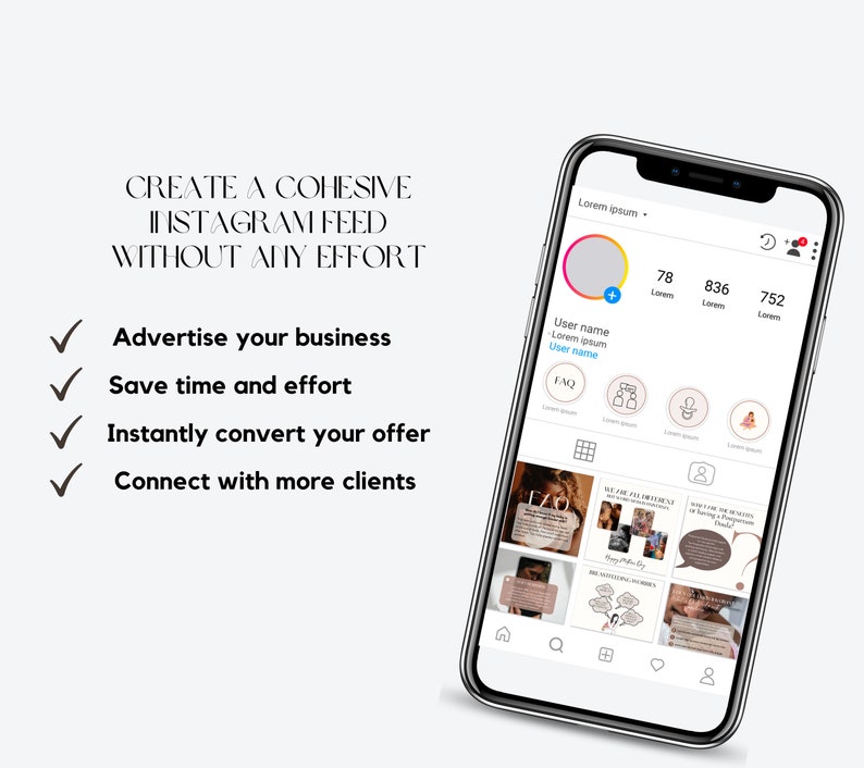 Postpartum Doula Instagram Post Template I Postpartum Doula - Etsy