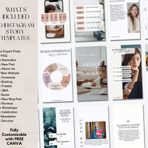 Teacher Instagram Templates Bundle: 70 Posts, 70 Stories, 60 Highlight ...