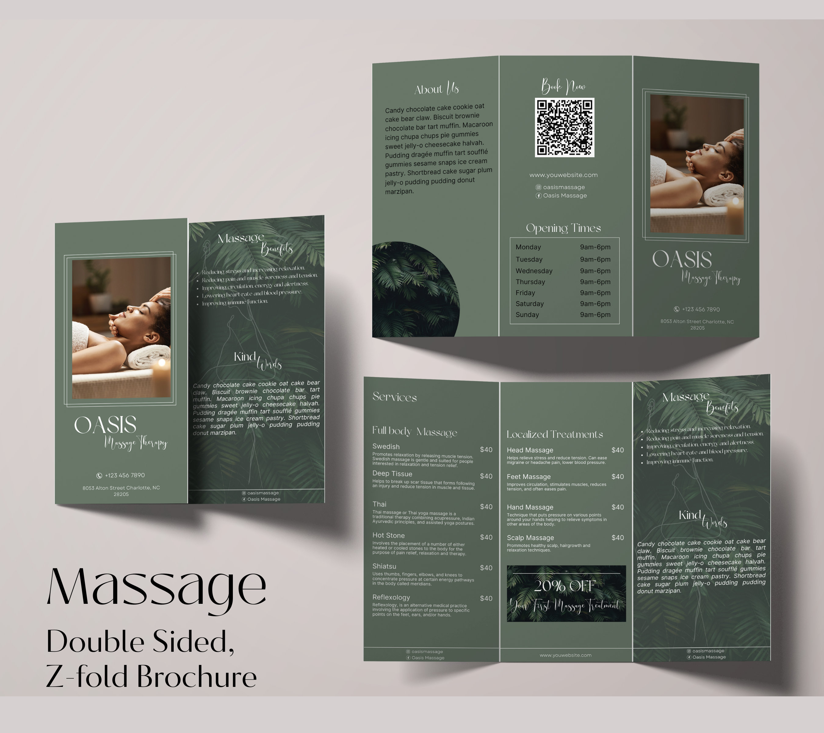 Massage Therapy Brochures