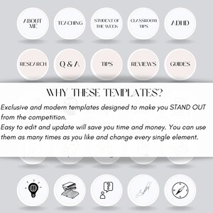 Primary School Tutor Instagram Highlights I Teacher Instagram Templates ...