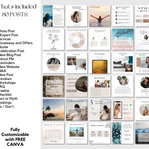 230 Psychologist Instagram Templates I Psychologist Social Media I ...
