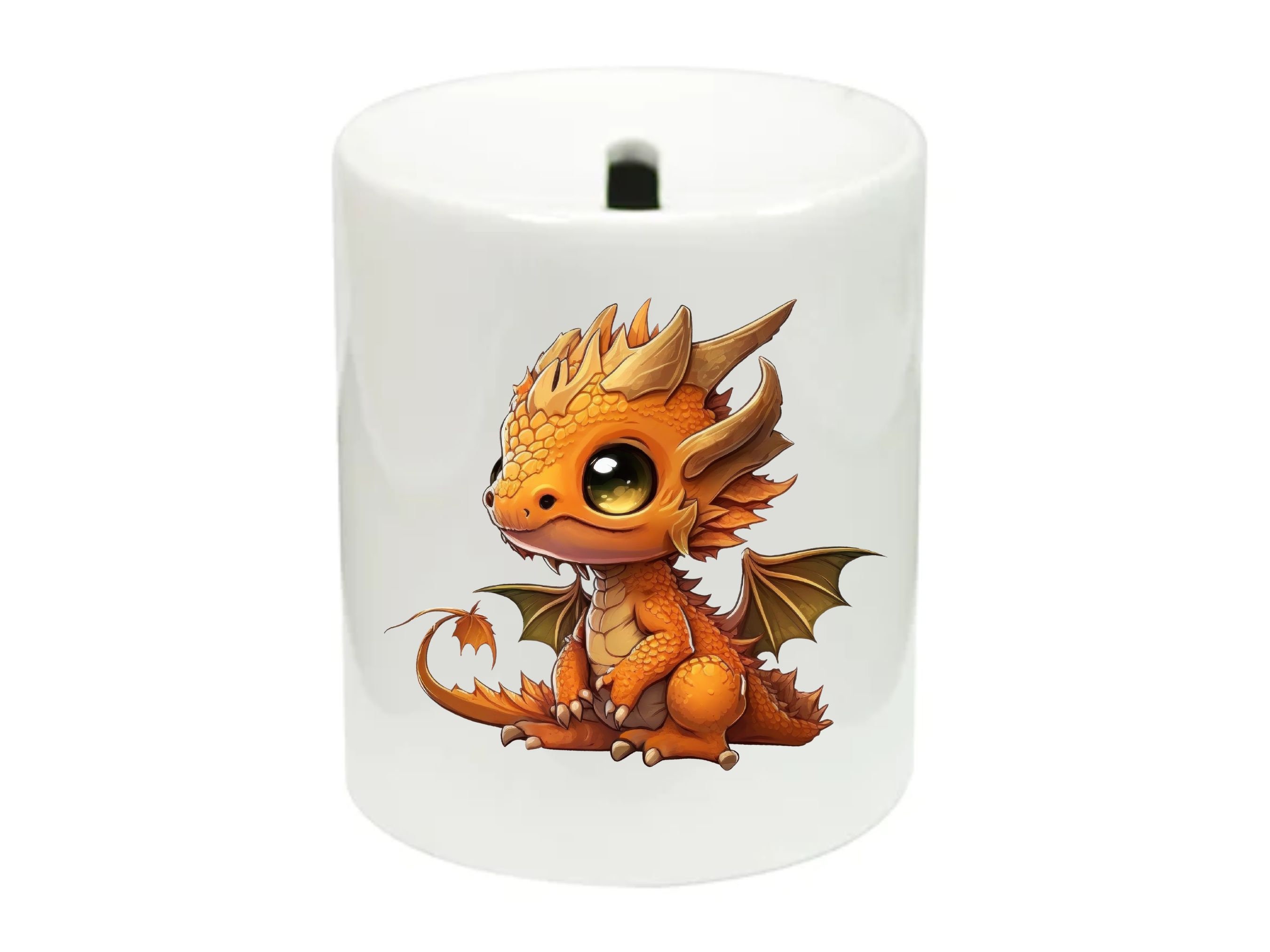 Ceramic Baby Dragon Money Box Coin Bank Kids Money Coin Bank Great Gift ...