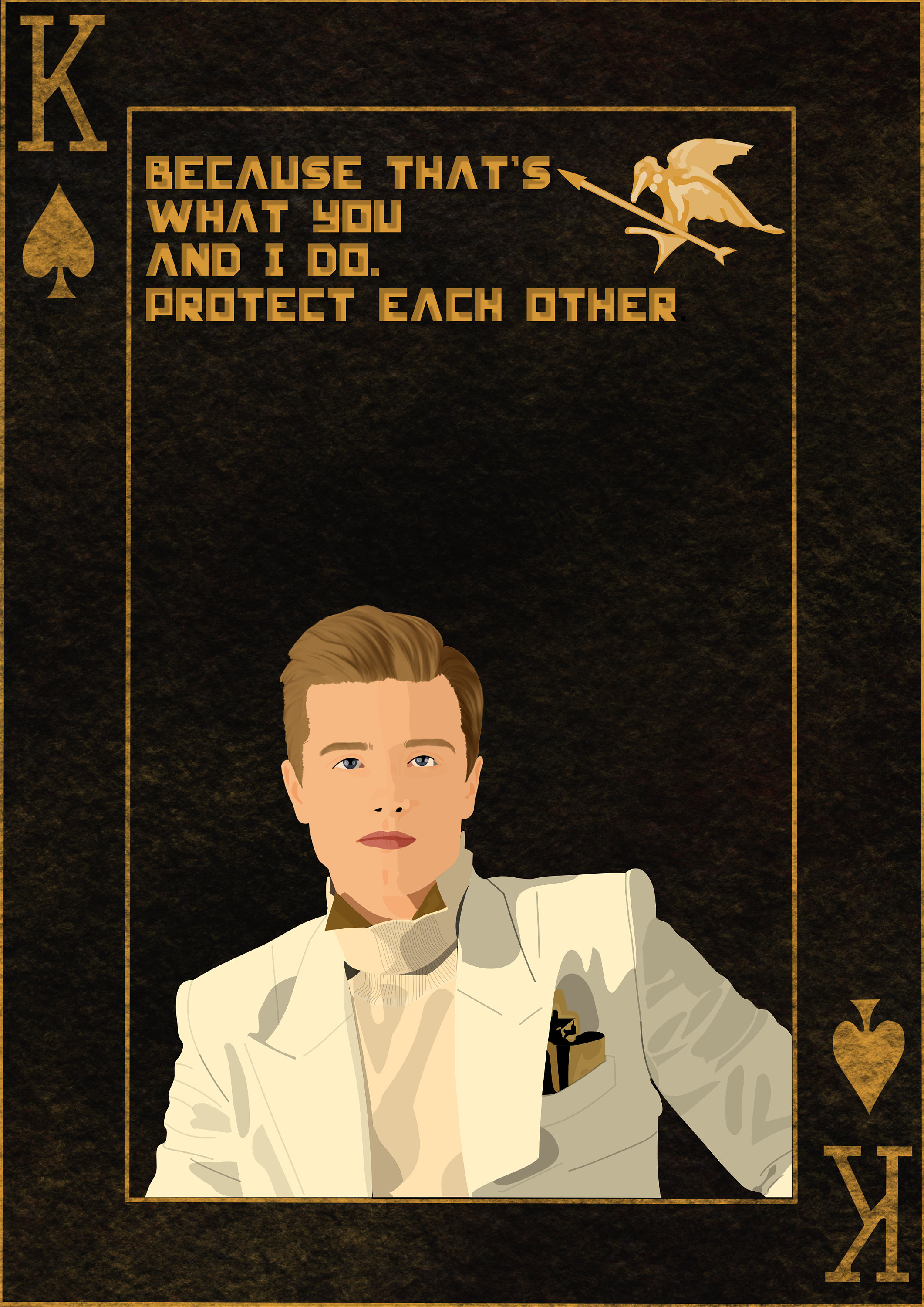 Mockingjay Part 1 Peeta Poster