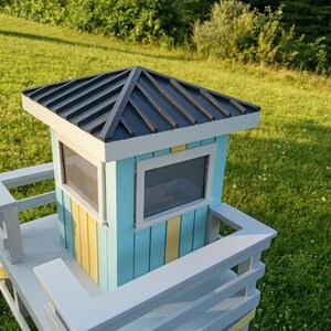 Bluebird Birdhouse Coastal Custom by Nestedaloftartisans, Wooden Beach ...