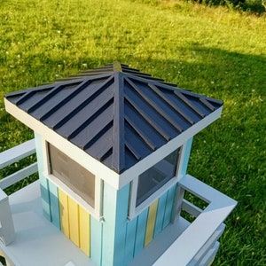 Bluebird Birdhouse Coastal Custom by Nestedaloftartisans, Wooden Beach ...
