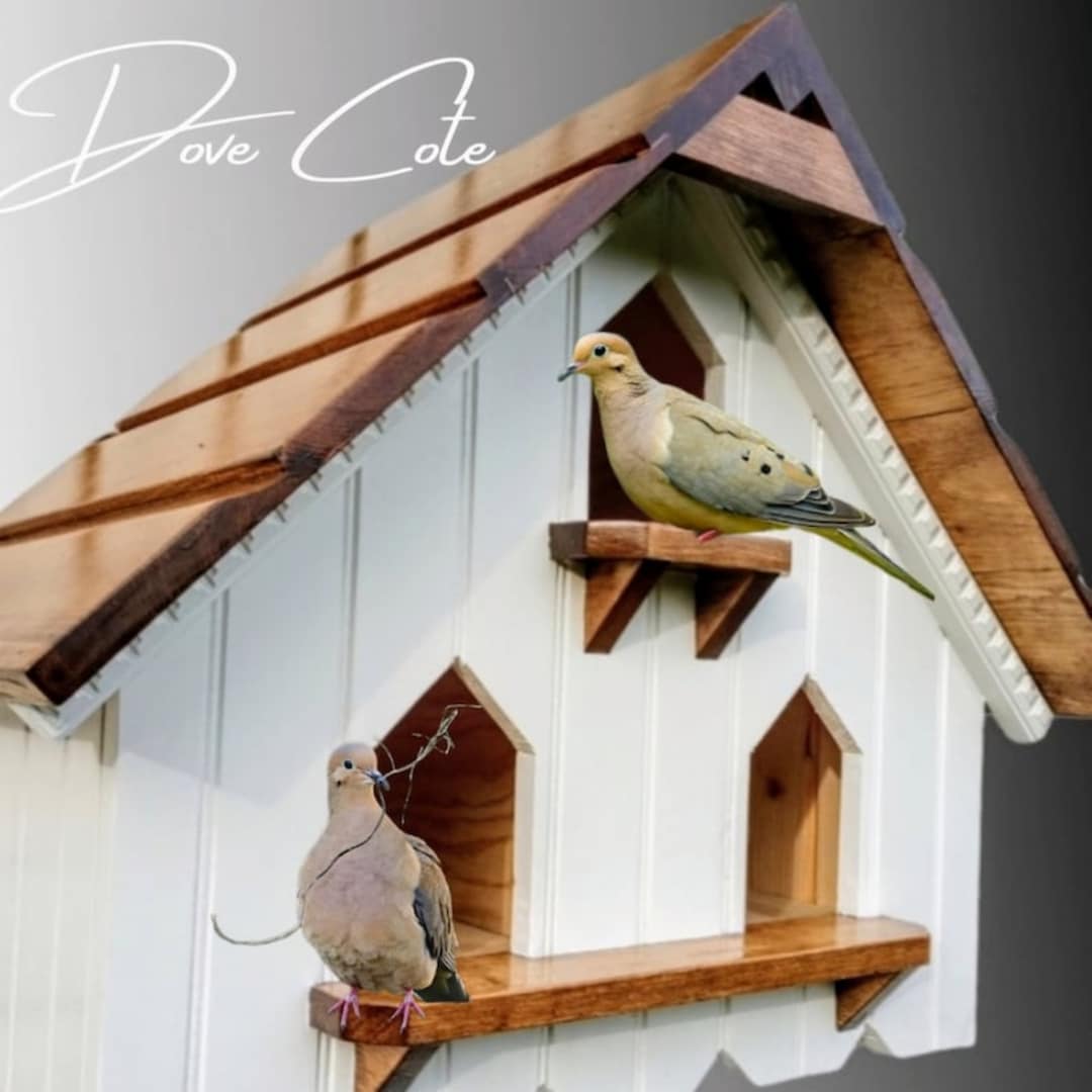 Dovecote Dove Nesting Box English Garden Gift by Nestedaloftartisan - Etsy