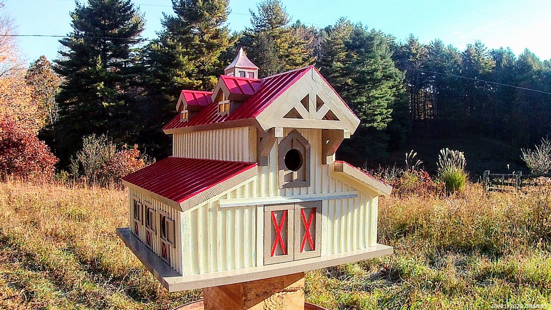 Purple Martin Birdhouse by Nestedaloftartisans Estate Custom Barn ...