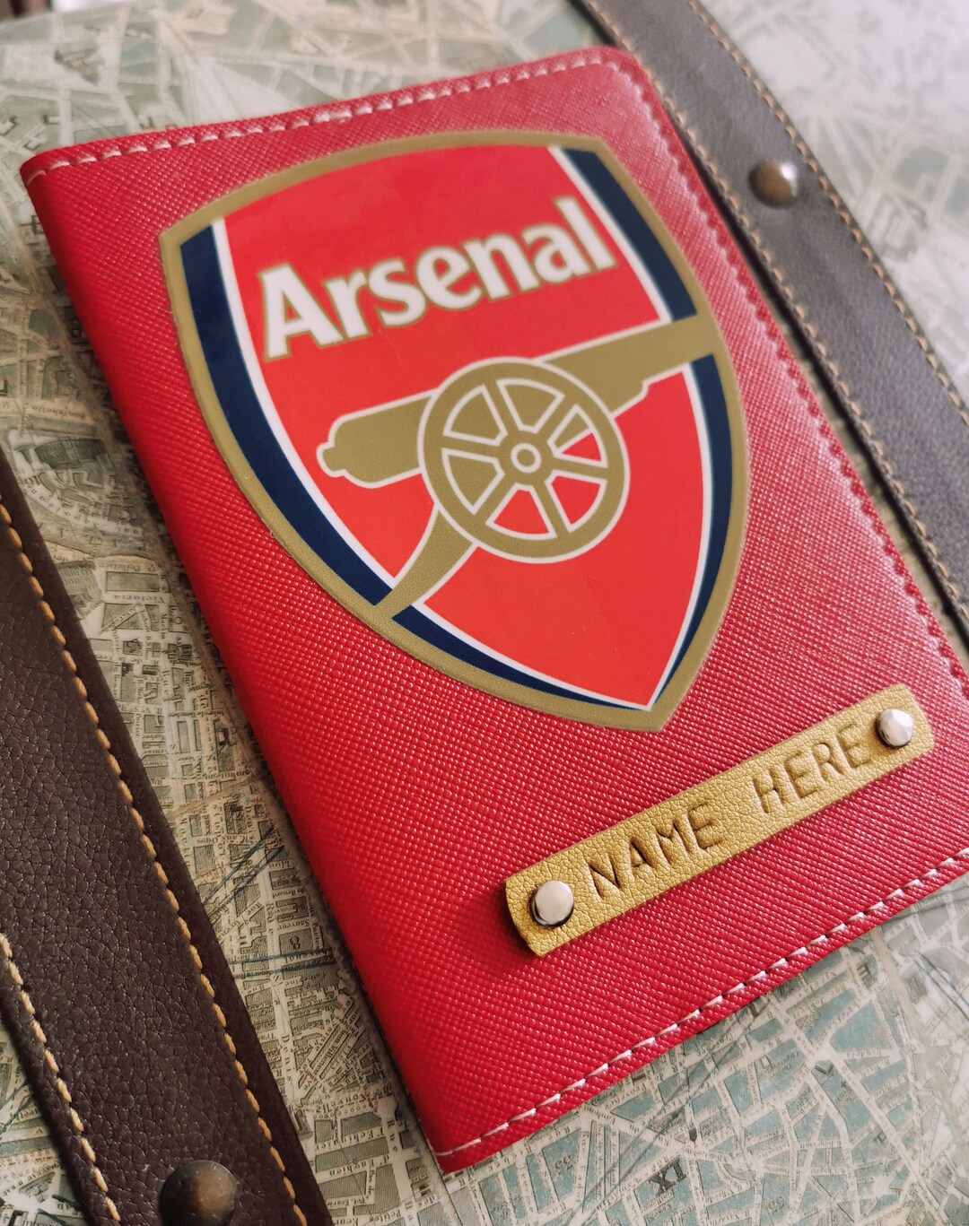 Arsenal Chelsea Personalised Passport Cover Liverpool Manchester United ...