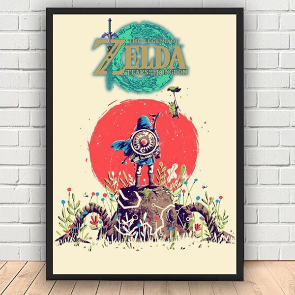 Zelda Tears of the Kingdom Art - Etsy