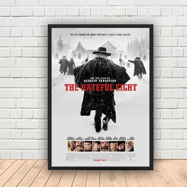 Hateful Eight Poster - Etsy