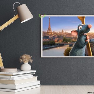 Ratatouille Animation Poster, Canvas Wall Art Decor, Canvas Art Print ...