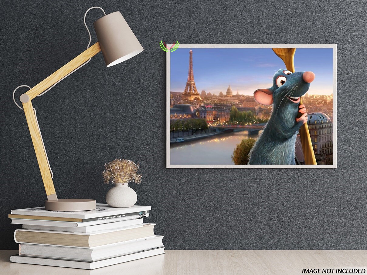 Ratatouille Animation Poster, Canvas Wall Art Decor, Canvas Art Print ...