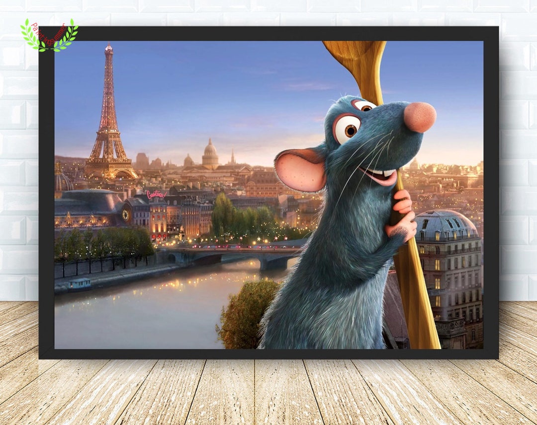 Ratatouille Animation Poster, Canvas Wall Art Decor, Canvas Art Print ...