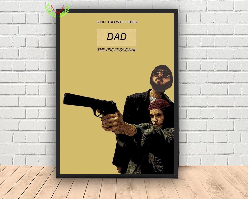 Leon the Professional Movie Poster, Canvas Wall Art Decor, Canvas Art ...