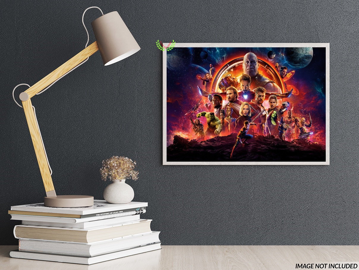 Avengers Movie Poster, Canvas Wall Art Decor, Canvas Art Print, Famaliy ...