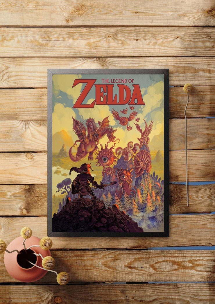 The Legend of Zelda Game Poster sold by Han Solo Gibraltar Wee | SKU ...