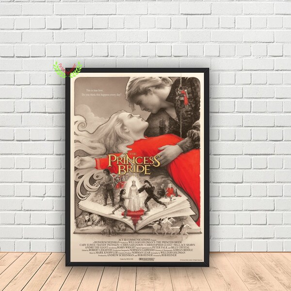 Vintage Princess Bride Poster - Etsy