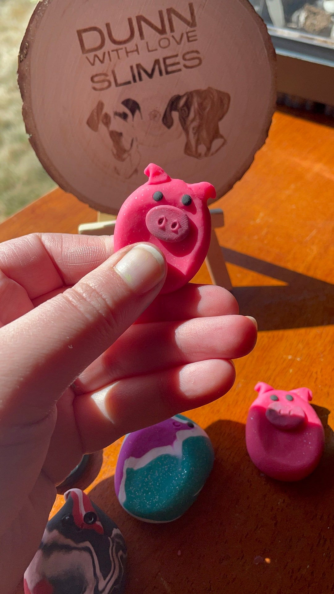 Pocket Fidget Happy Piggy Fidget Bug Thumby Bug Fidget Pig - Etsy