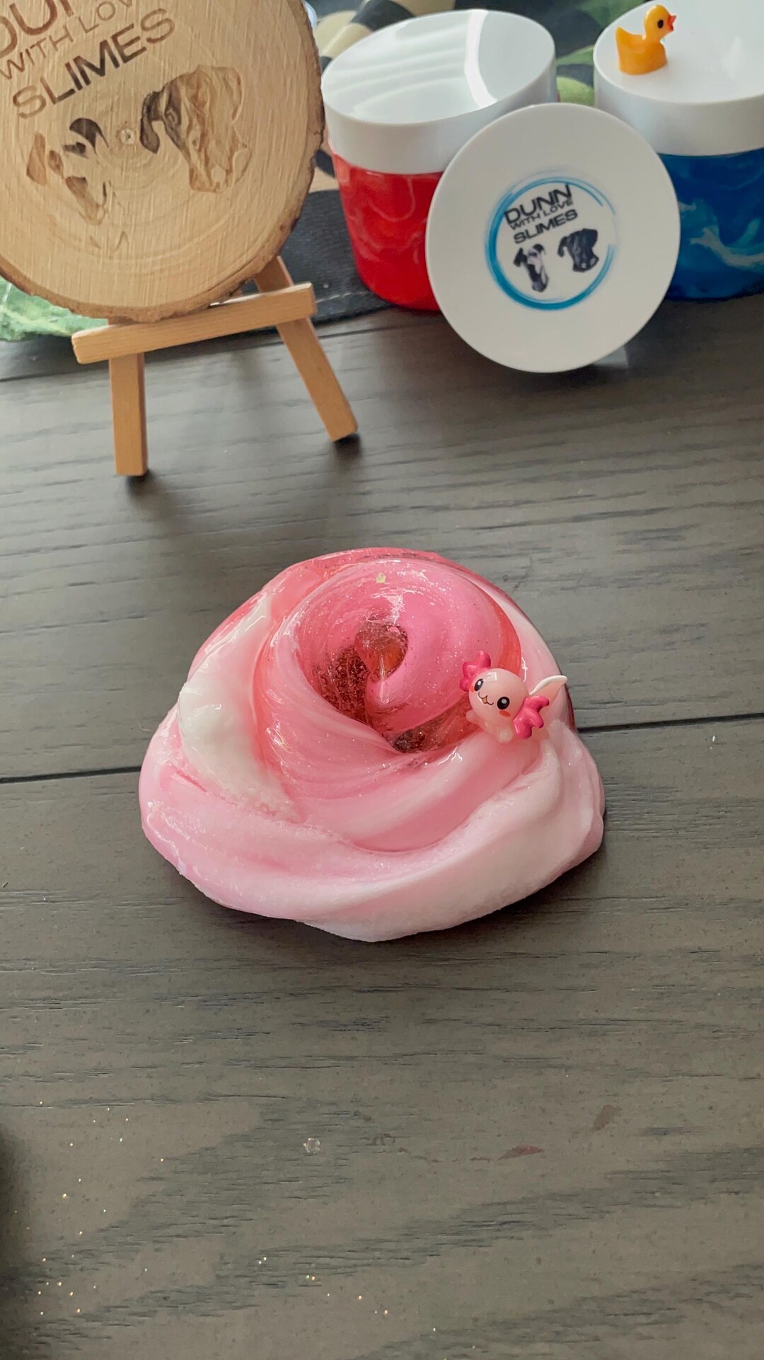 Axolotl Slime: Unscented Jelly Texture With Charm - Etsy