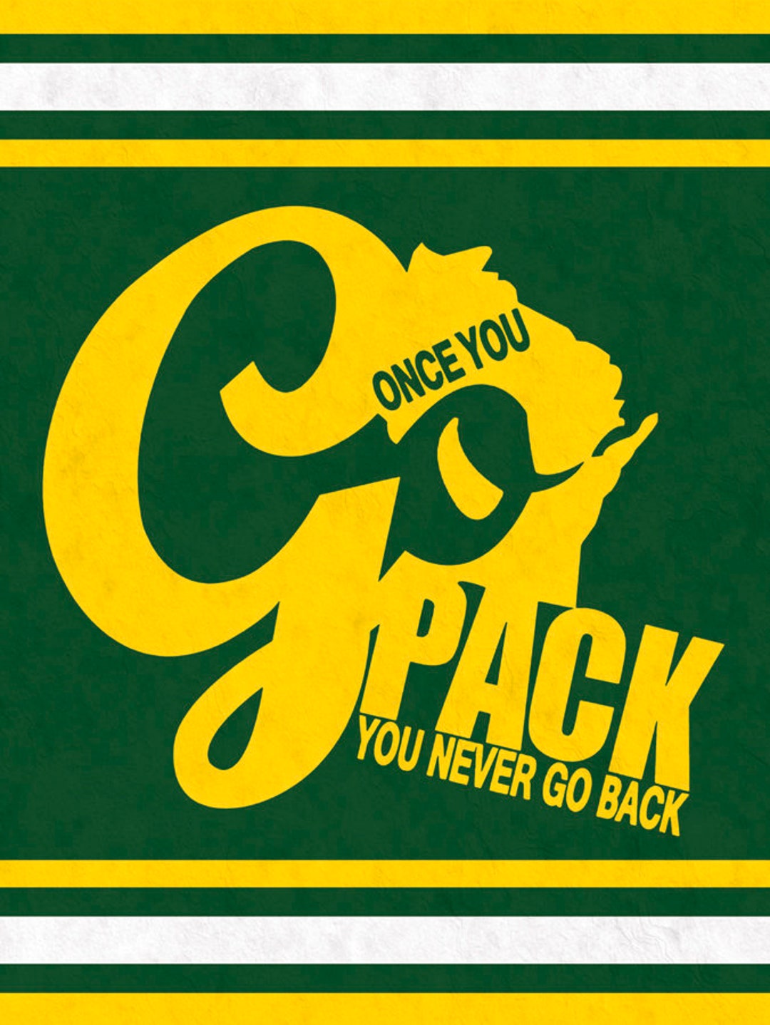 Once You Go Pack, You Never Go Back Tin Sign (A1467) - Etsy