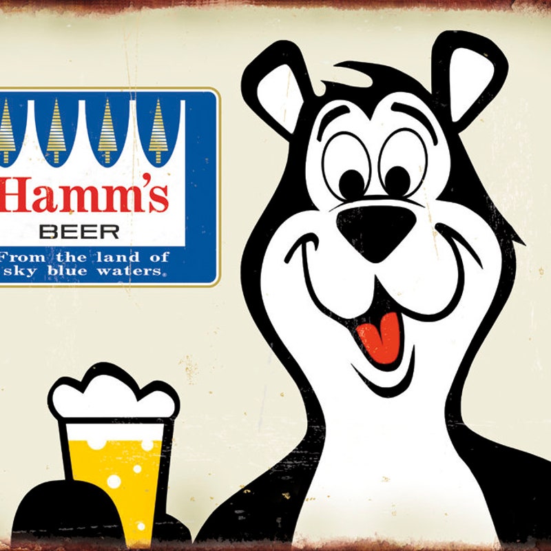 Hamms Beer With Bear - Etsy