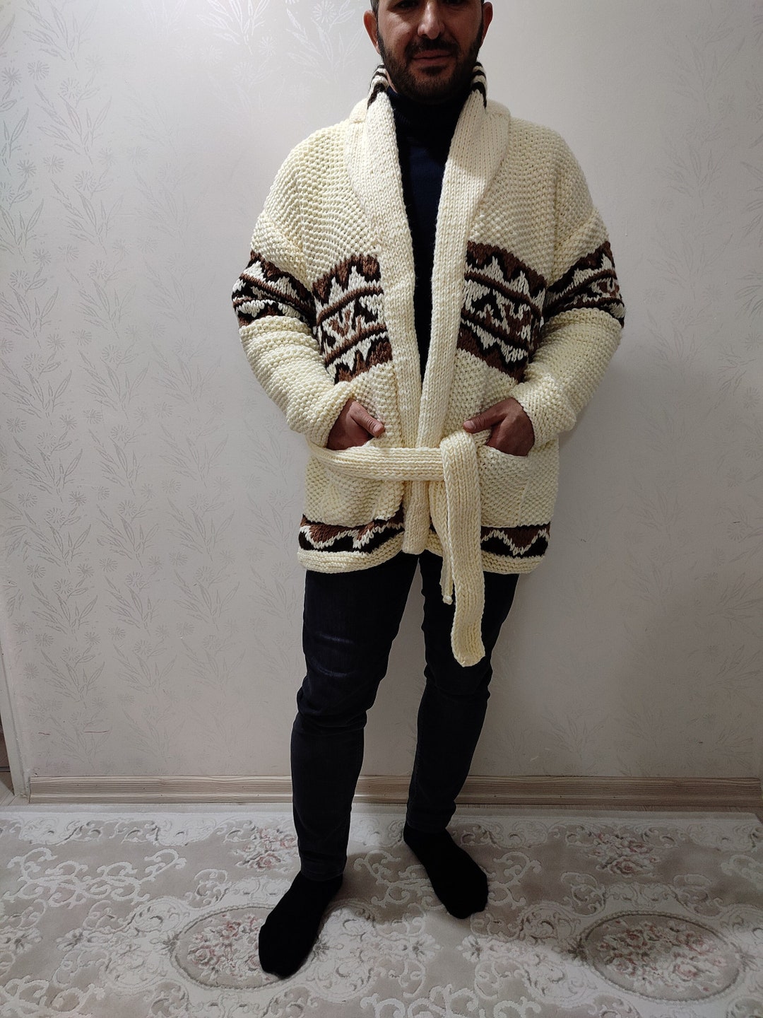 Starsky&hutch Cardigan, Men's Cardigan, Lover Gift, Birthday Gift ...