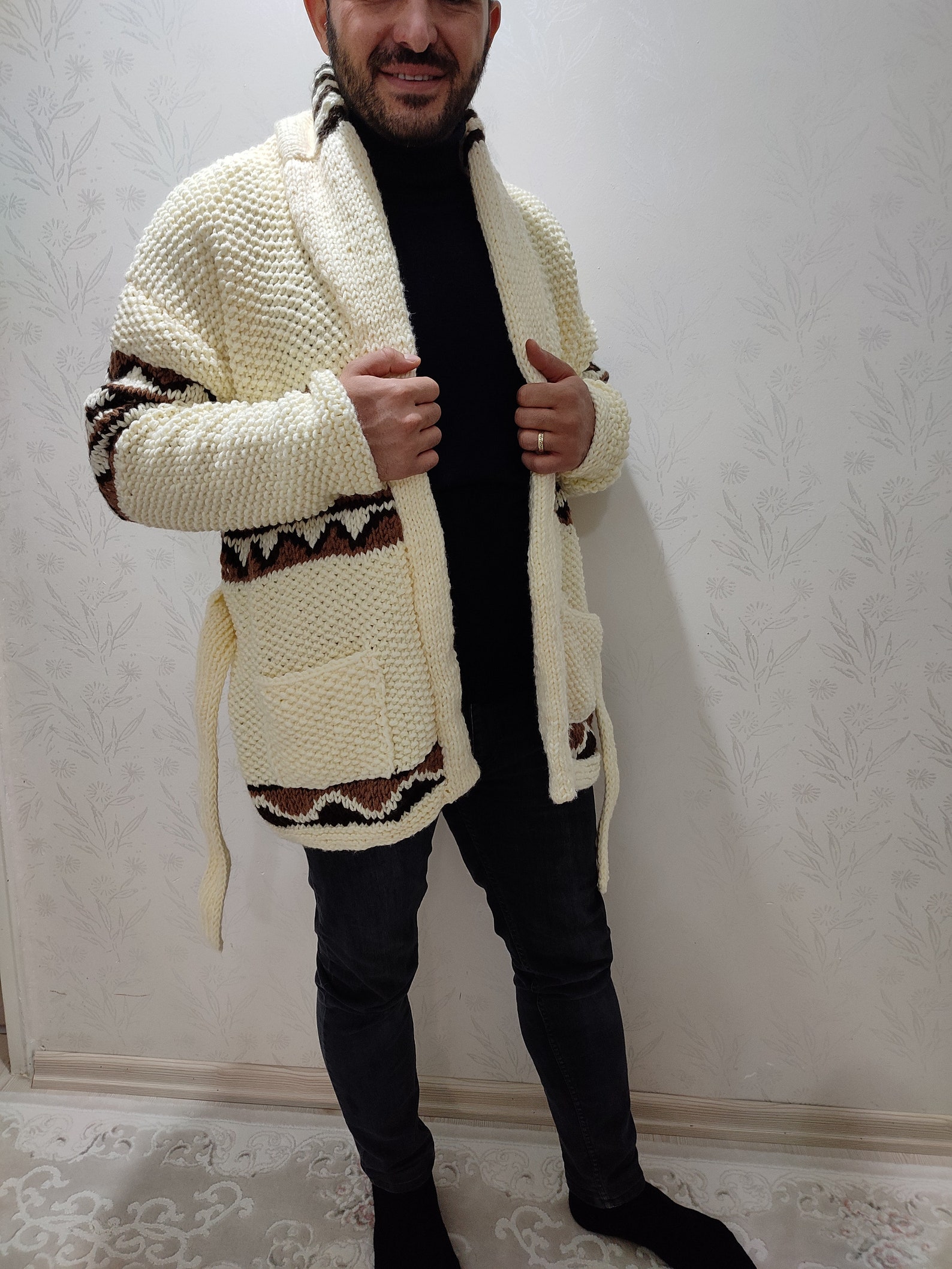 Starsky&hutch Cardigan, Men's Cardigan, Lover Gift, Birthday Gift ...