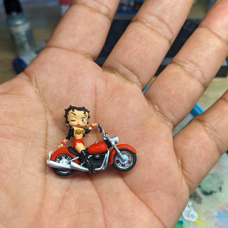 Betty. Boop Miniature Figurines - Etsy
