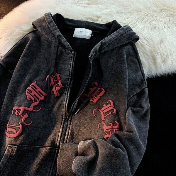 Y2k Zip Up - Etsy