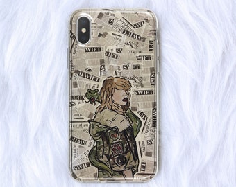 Newspaper Phone Case - Etsy
