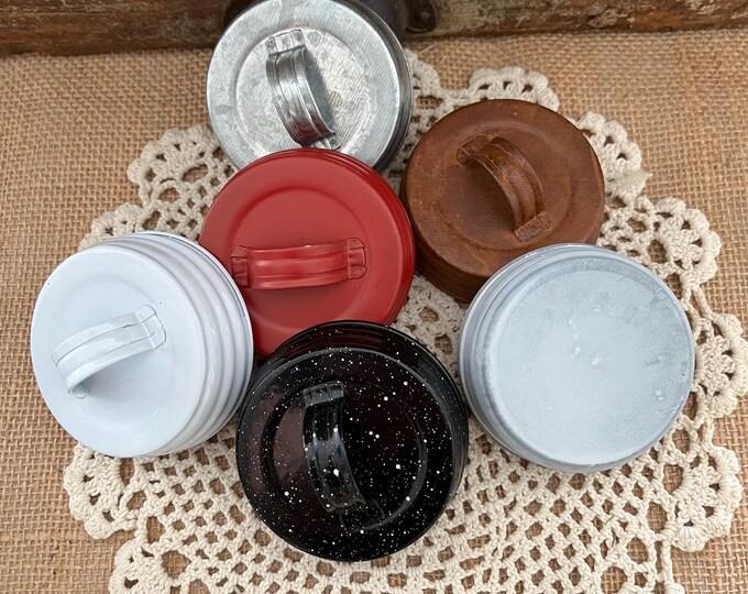 Decorative Mason Jar Lids. Great for Decor and Crafts. Fits Regular ...