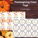 Printable Thanksgiving- Printable Thanksgiving Treat Tags- Printable ...