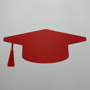 Graduation Cap Cutouts, Card Stock Cutout, Paper Shapes, Craft, Diy ...