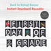 Printable First Day and Last Day of Third Grade Sign, Back to School ...