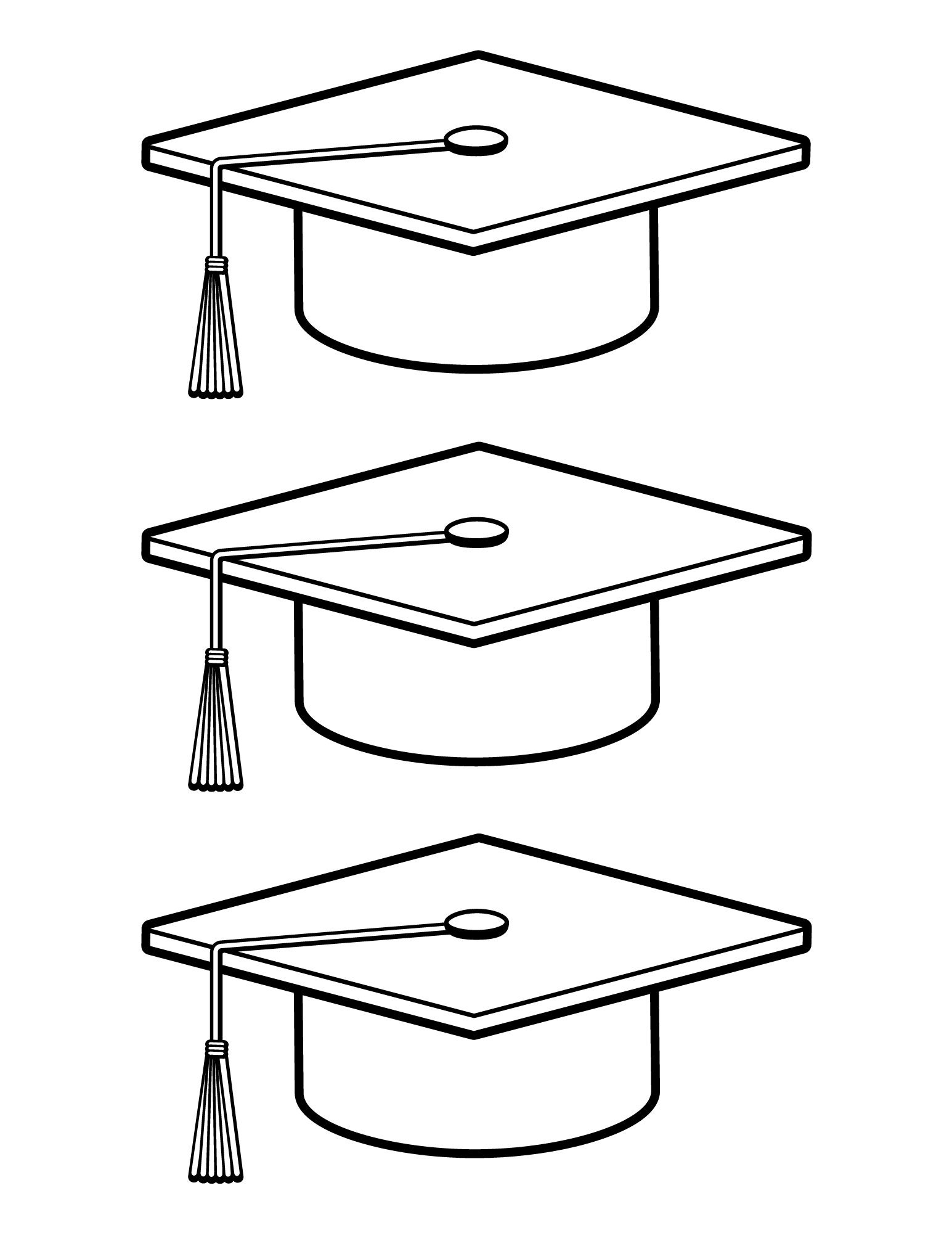 6 Inch Graduation Cap Template, Template, Graduation Decor, Diy Decor ...