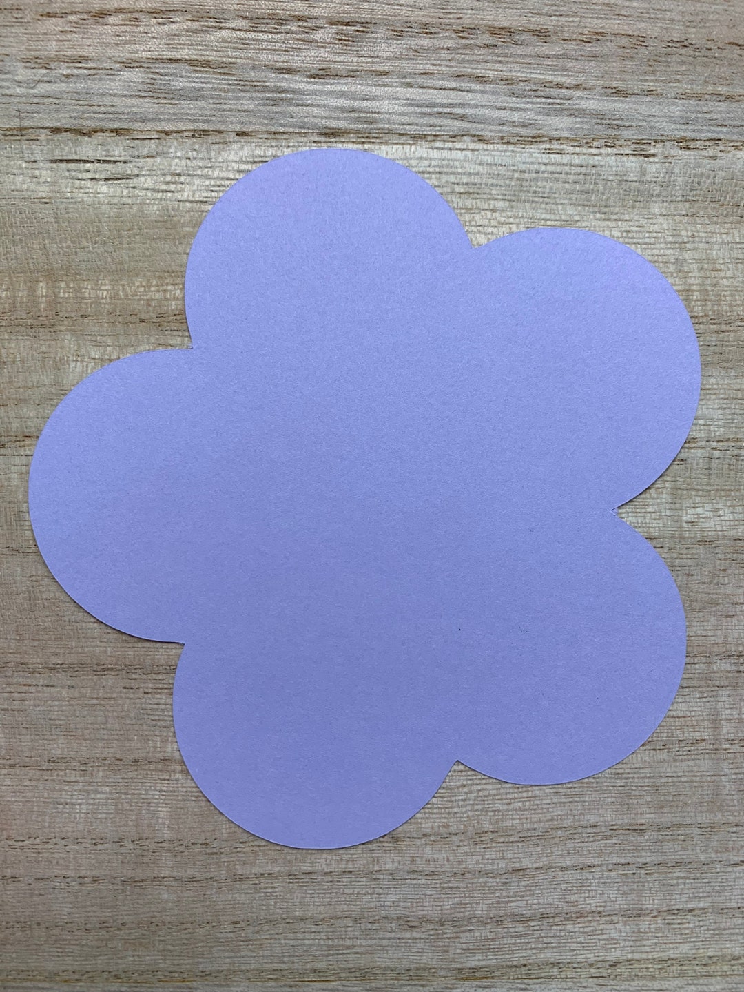 Flower Cutouts, Cardstock Cutout, Paper Shapes, Craft, Diy Decor, Paper ...