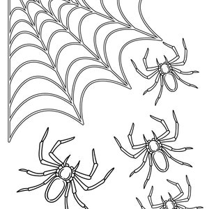 Printable Halloween Coloring Pages-kids Coloring Pages-digital Download ...