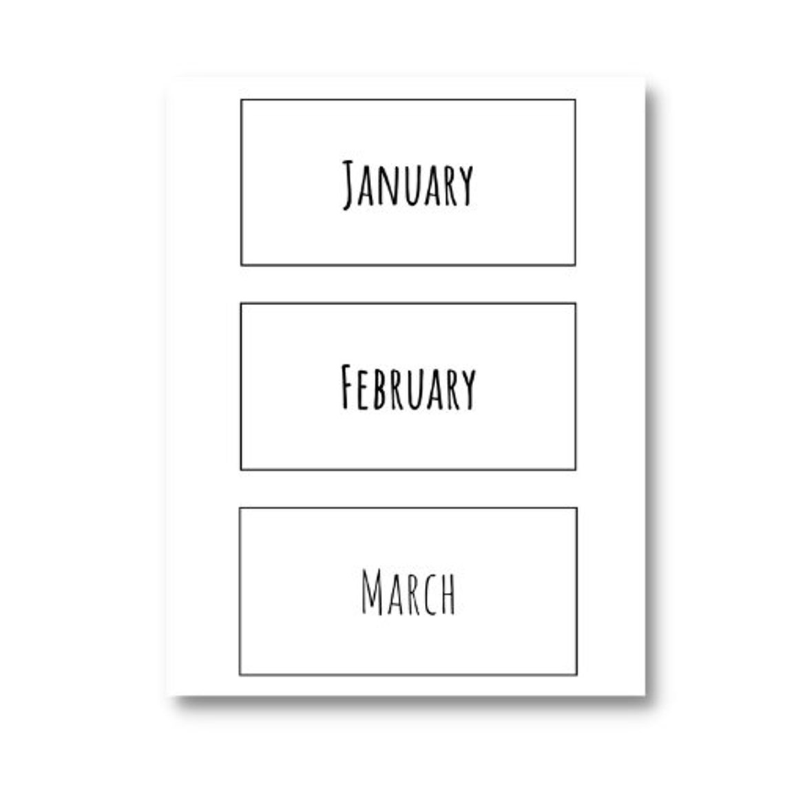 A6 Budget Binder Label Inserts, Cash Envelope Labels (digital Download ...